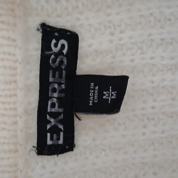 Express | Sweaters | Express Cream Cowl Neck Sweater | Poshmark